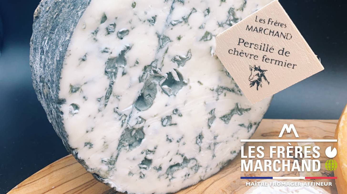 Persillé de Chèvre fermier : Fromage au lait de chèvre