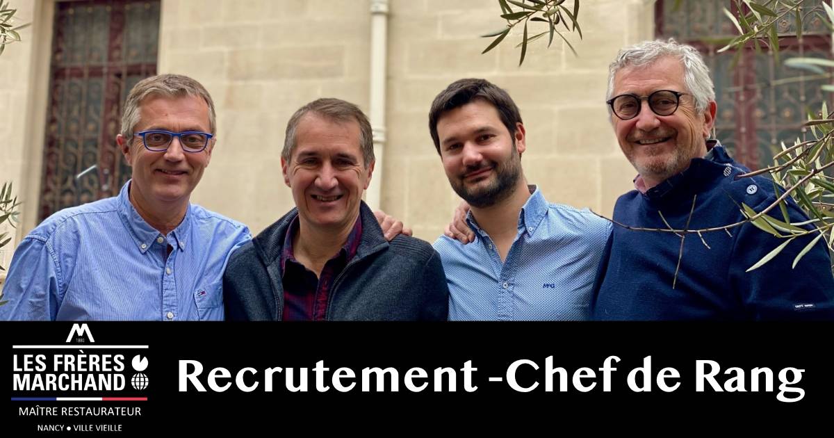 Recrutement d'un chef de rang en restauration à Nancy